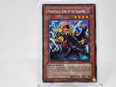 YuGiOh Prometheus, King of the Shadows FOTB-EN063 1st Edition Secret ...