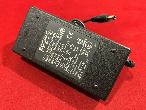 12v 4A PSU Power Supply 4 Amp 12 Volts 48W 2.5MM DC plug. Input 230V AC ...