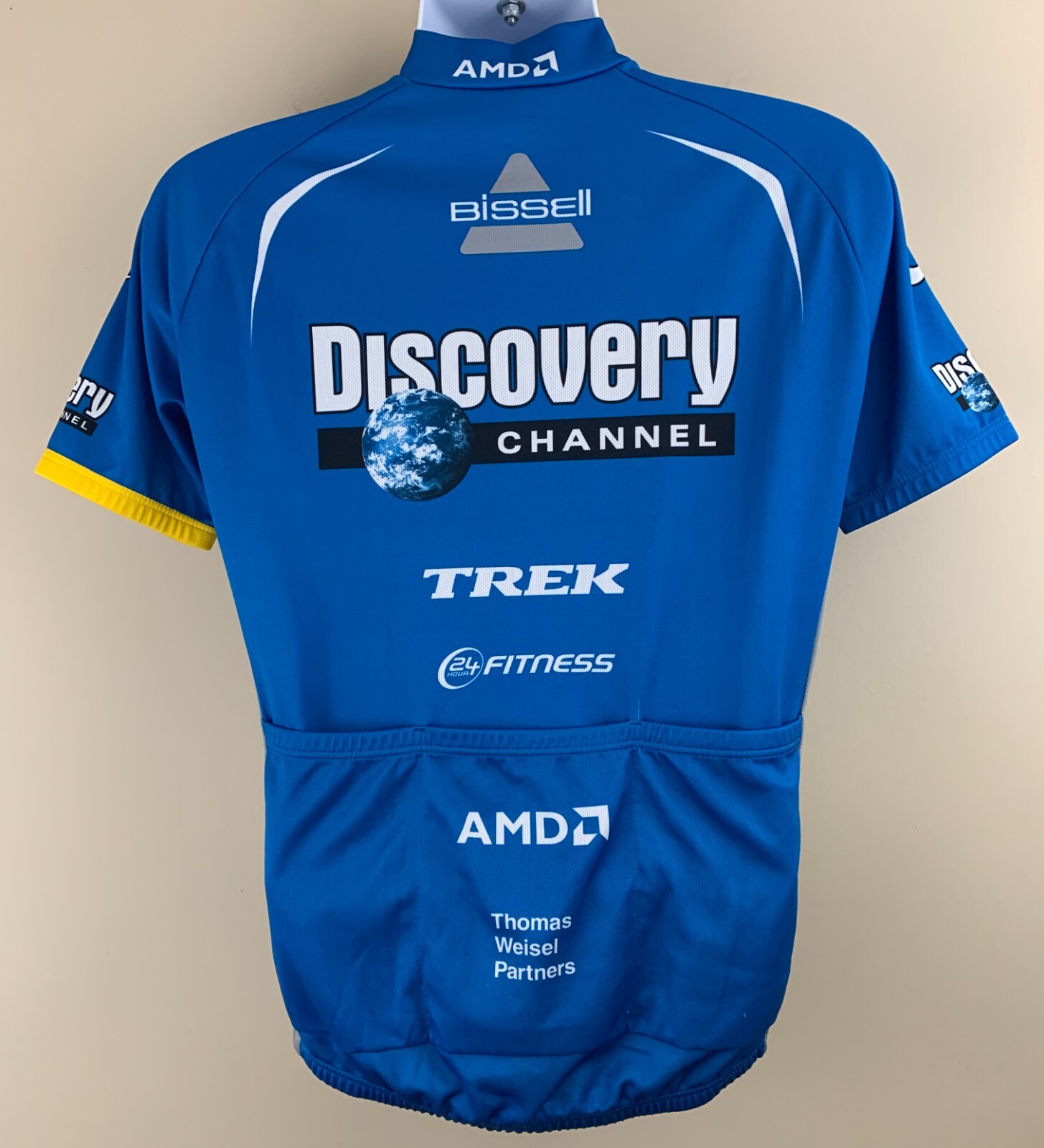 NIKE Men's Discovery Channel TREK 1/2 Zip Dri-Fit Cyc… - Gem