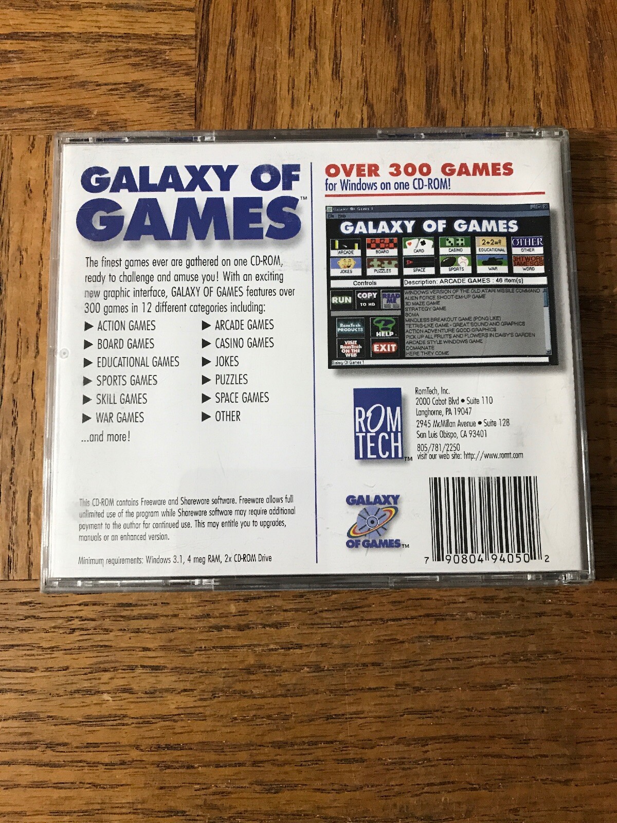 Galaxy Of Games PC Game | eBay