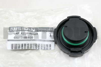Genuine Nissan 491818B400 49181-8B400 CAP ASSY-POWER STEERING RESERVOIR ...