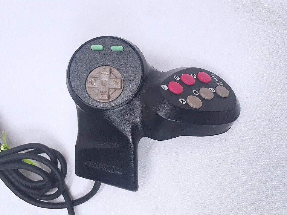 3DO Controller Capcom 6 Buttons Wired Tested | eBay