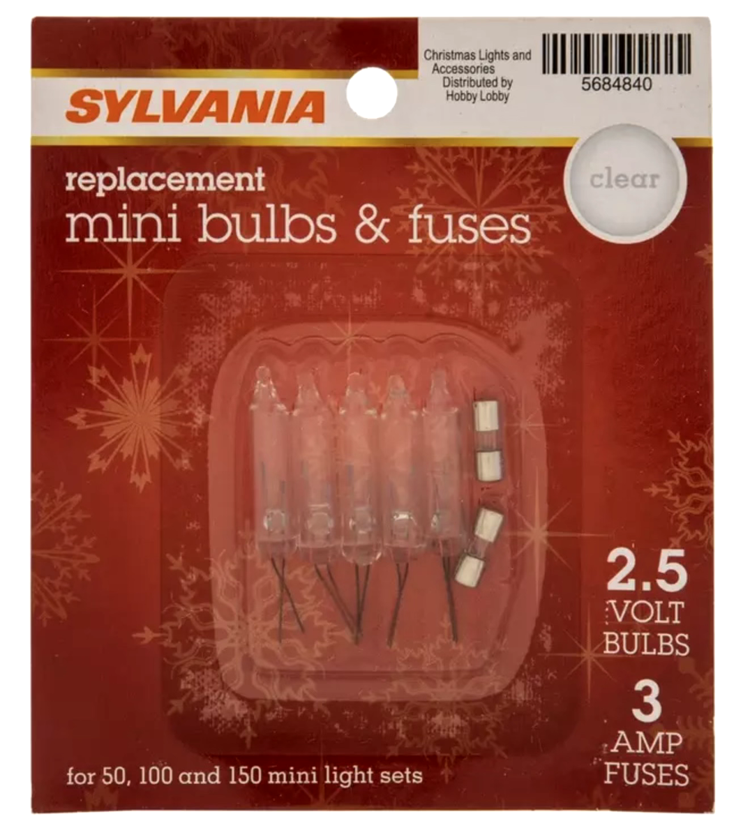 3 5 Volt Mini Replacement Bulbs