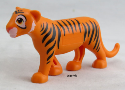 Lego bb1256pb01 & 37352pb012 Tiger Tigre Rajah Disney Mulan 43208 MOC ...