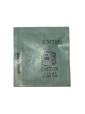 Vintage G-S Acrylic Watch Crystal Elgin 7139 11.1 x 10.7mm CMT120 | eBay