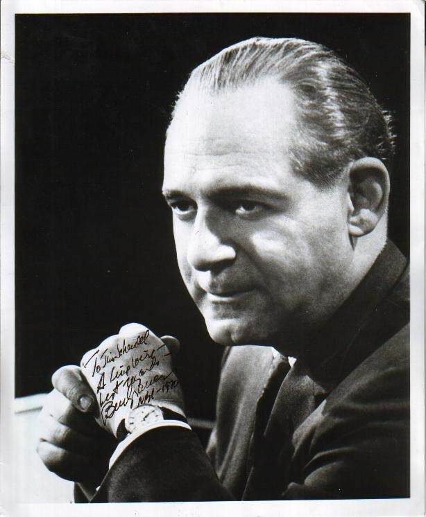 Ben Grauer Autographed 8x10 Photo US Radio & TV Personality D.77 | eBay