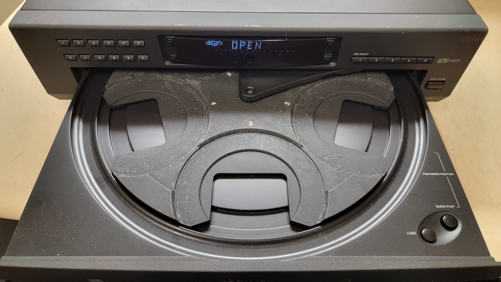 Philips CDC 935 900 Series 5 Disc Changer for sale online | eBay