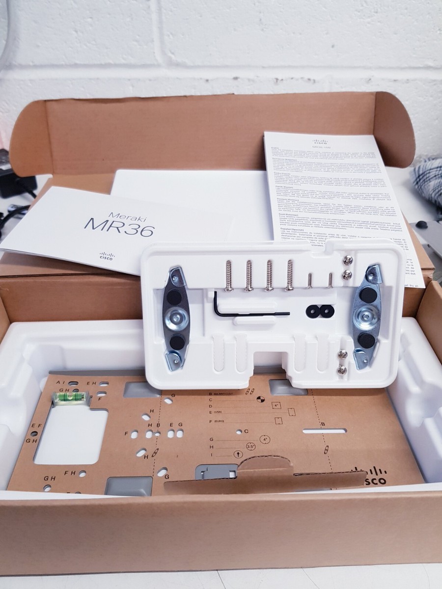 Meraki Mr36 New Cisco Meraki MR36 Wall Mount Bracket With Hardware
