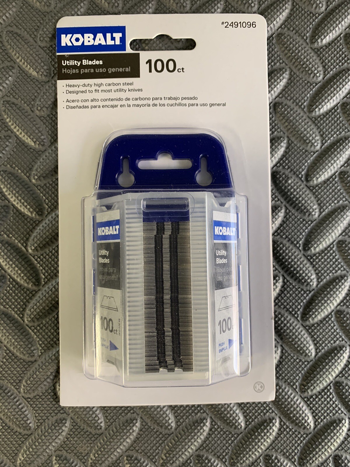 KOBALT 100 COUNT UTILITY BLADES BRAND NEW 2491096-----V24 | eBay