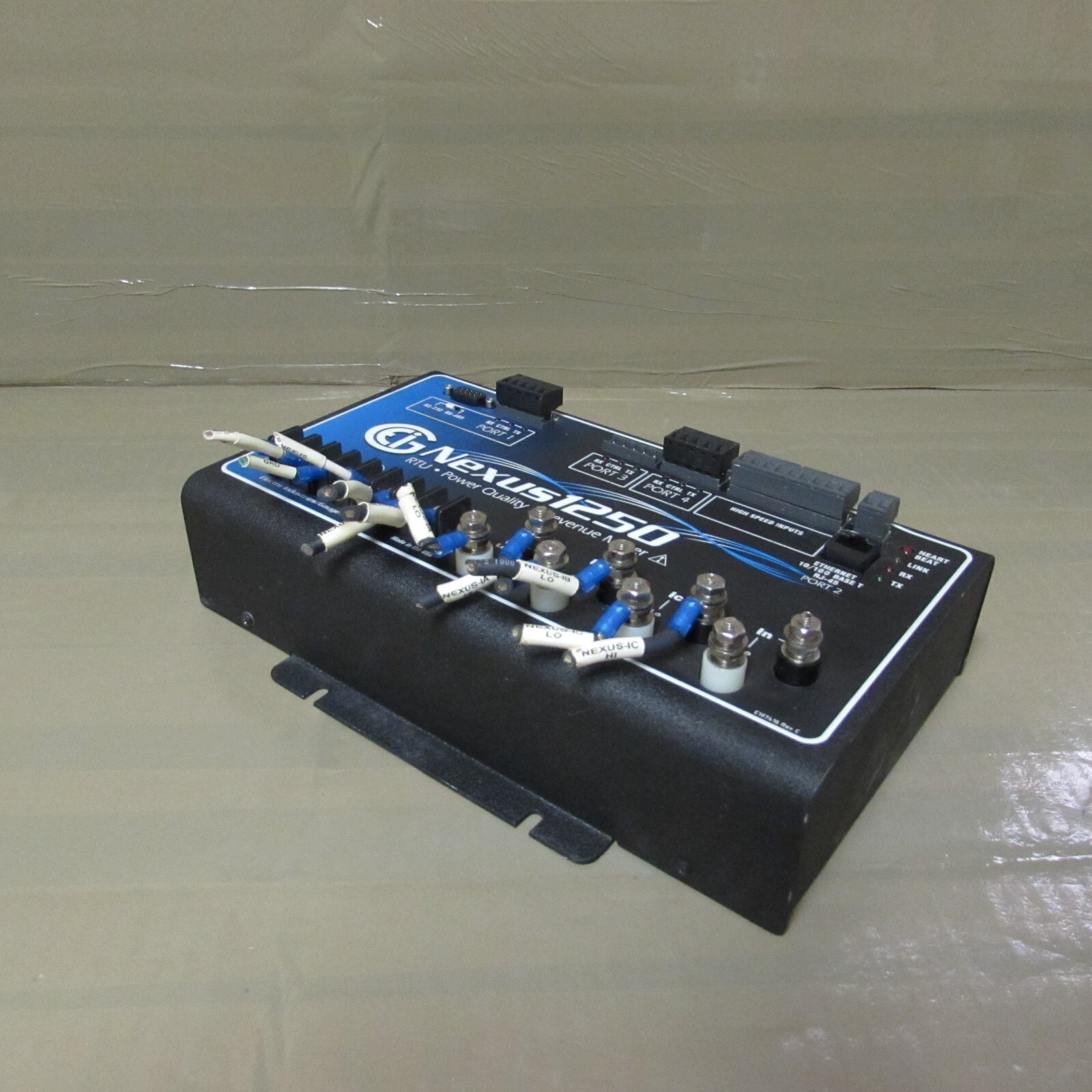 NEXUS 1250, RTU POWER QUALITY REVENUE RECORDER, NICE TAKEOUT! MAKE ...