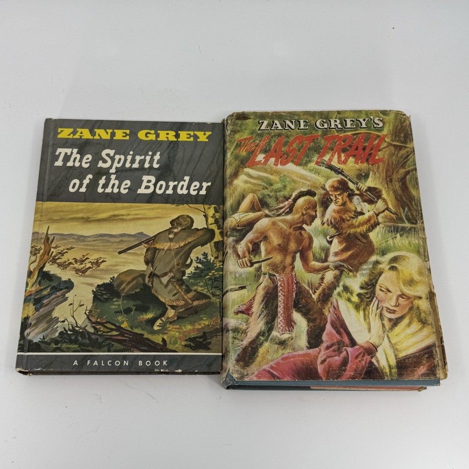 Zane Grey Western Book Lot Early Edition Riders Of The Purple Sage ...