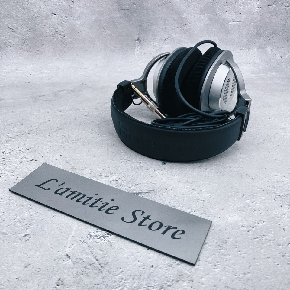 Roland RH-A30 Stereo Wired Monitor Headphones Openair RHA30 Silver ...