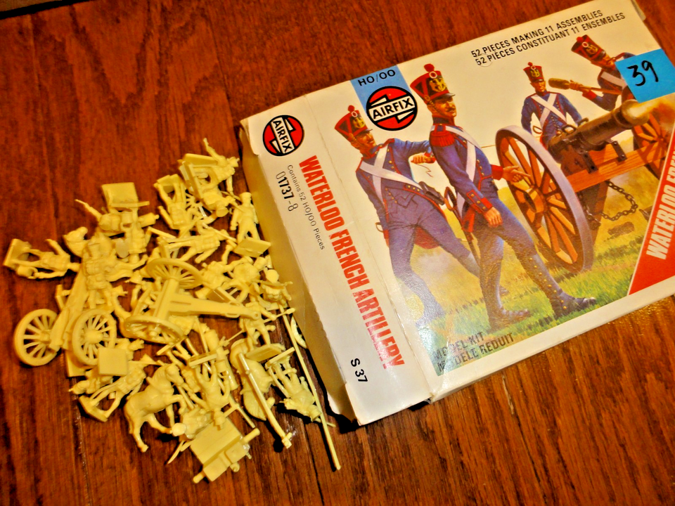 Vintage Airfix Battle of Waterloo Assault Set HO/OO Scale No. 51653-6 ...