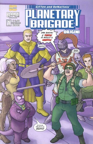AA.VV. Italycomics Planetary brigade. Origini (Vol. 1) (Paperback) (UK ...