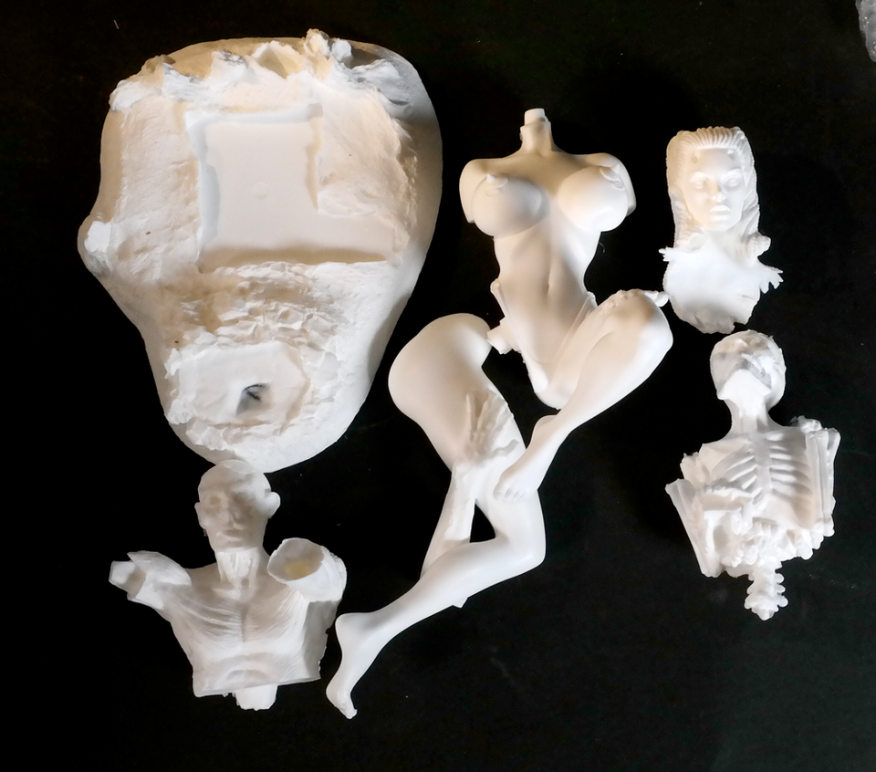 Zombie Queen sexy female resin model kit 1:6 scale | eBay