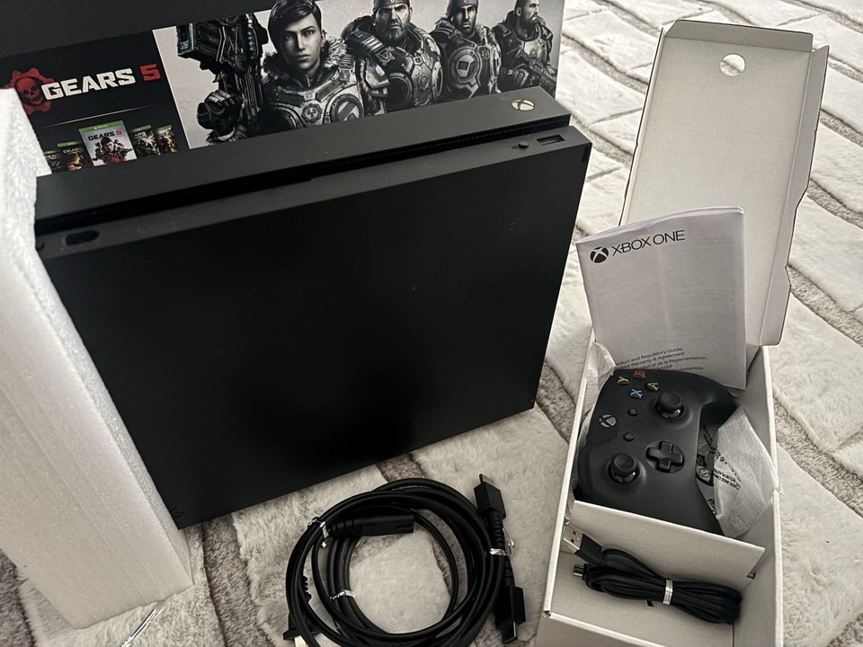 Microsoft CYV00321 XBox One X 1TB Video Game Console GEARS 5 Addition ...