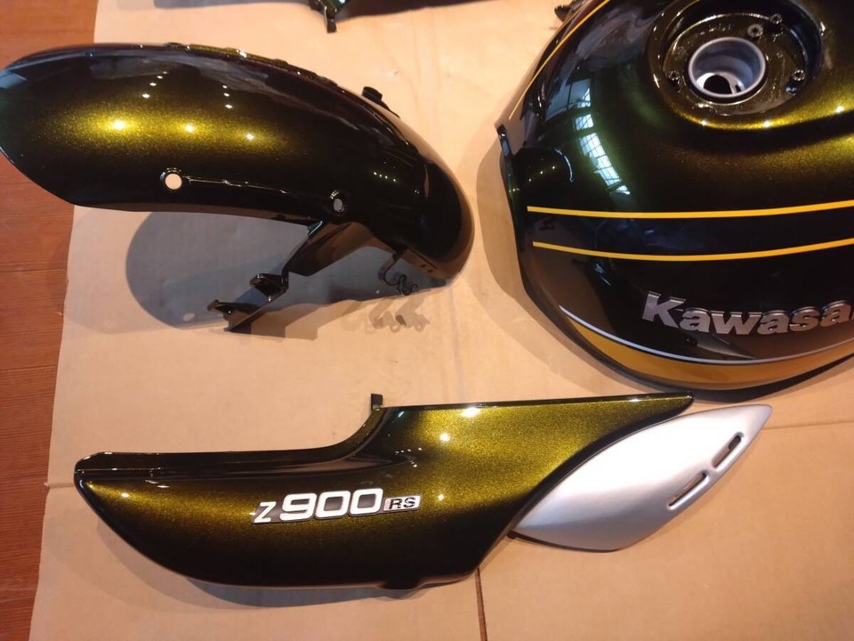 Kawasaki Genuine Z900Rs Fuel Tank Cowl Set Exteriorcar No Scratches ...
