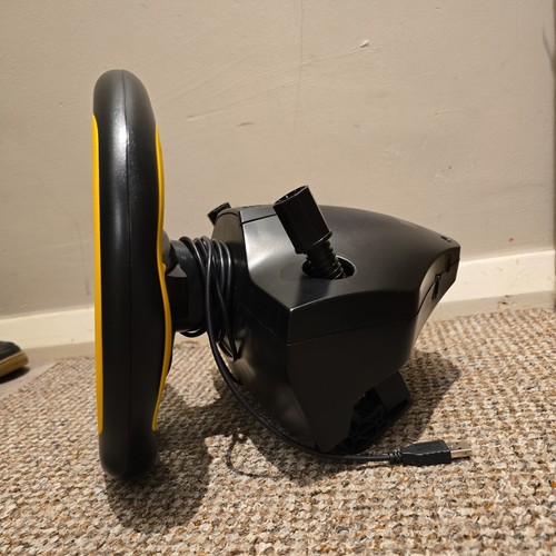 Logitech Wingman Formula GP Yellow Racing Steering Wheel & Pedals USB ...