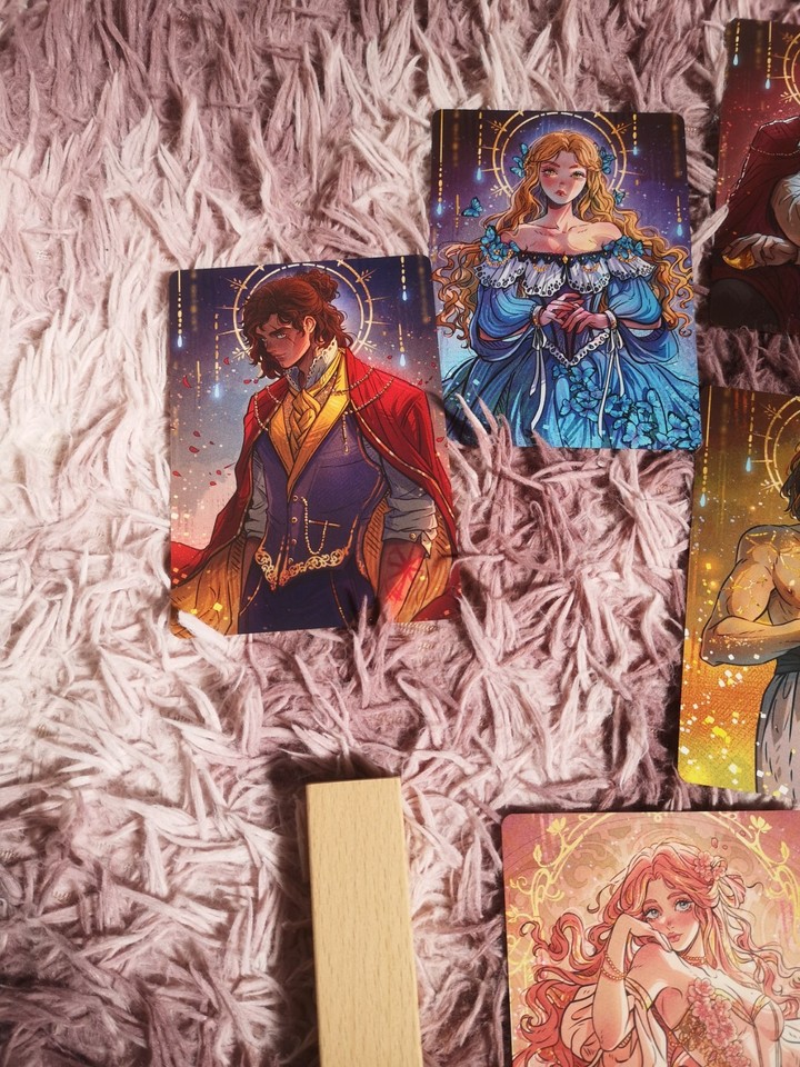 Fairyloot Once Upon A Broken Heart and Caraval cards by Stephanie ...