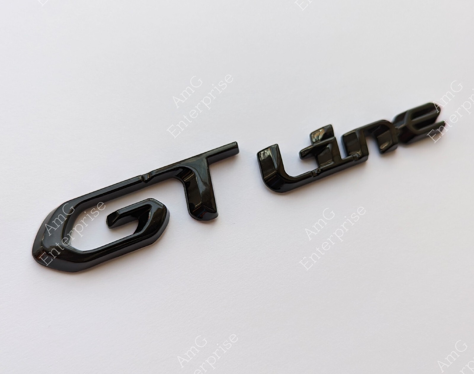 Gloss Black Metal GT Line Badge Sticker Emblem for Peugeot 208 2008 308 ...