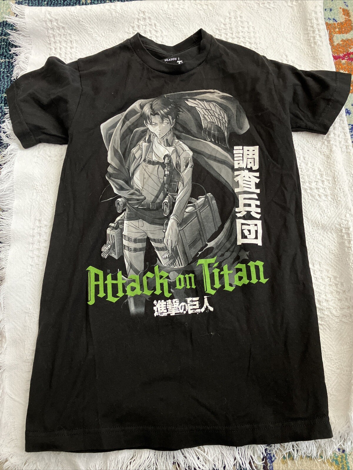 OFFICIAL LICENSED SNK Attack On Titan Season 3 Captai… - Gem