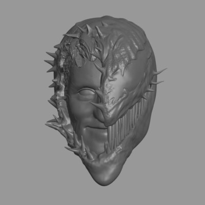 Carnage Cassidy Harrelson custom head for Marvel Legends & other action ...
