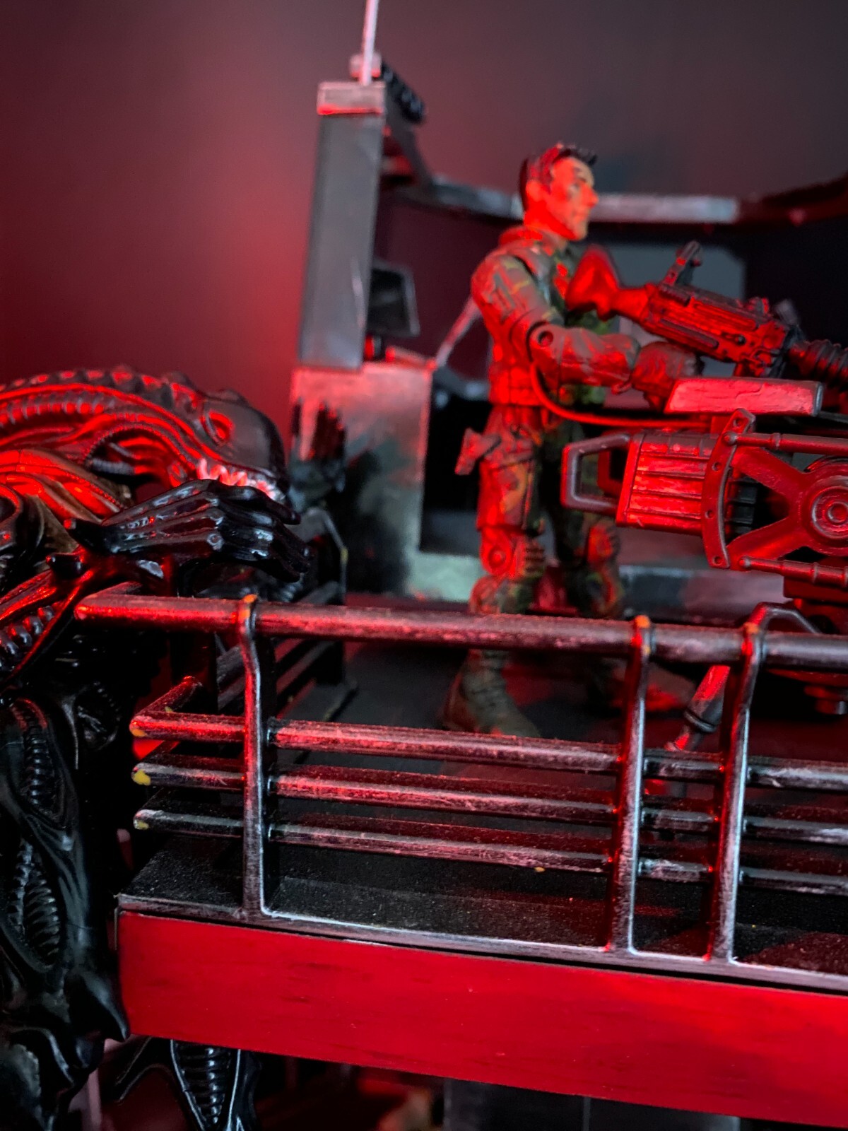 Aliens Hadley Hope Diorama Weyland Yutani Neca Vintage Kenner Custom | eBay