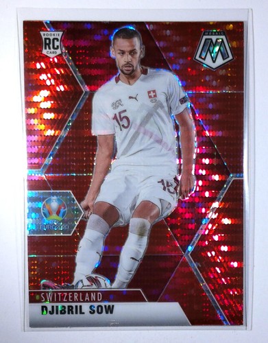 2021 Mosaic #180 Djibril Sow Red Pulsar | eBay