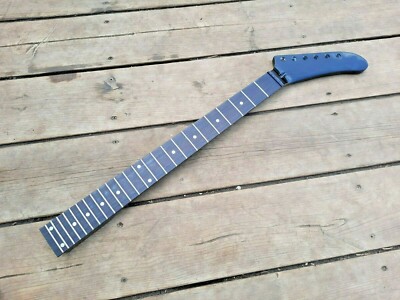 24 FRET MODERN PACER BLACK SHRED GUITAR NECK REPLACEMENT STAINLES STEEL ...