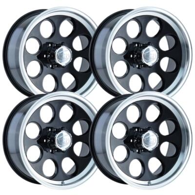 (Set-4) Ion 171 16x8 5x135 -5mm Black Machined Wheels Rims 16 Inch | eBay