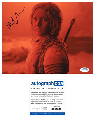 MORFYDD CLARK Lord of the Rings: Rings of Power SIGNED Autograph 8X10 ...