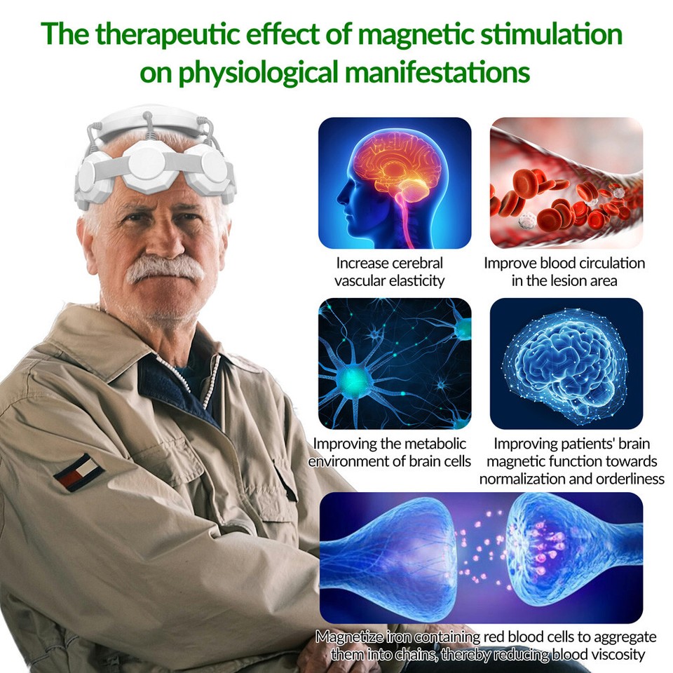 Repetitive Transcranial Magnetic Stimulator TMS Brain Recovery Therapy ...