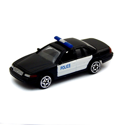 Ford Crown Victoria Interceptor Police Motor Max 6046 1:64 Scale Toy ...
