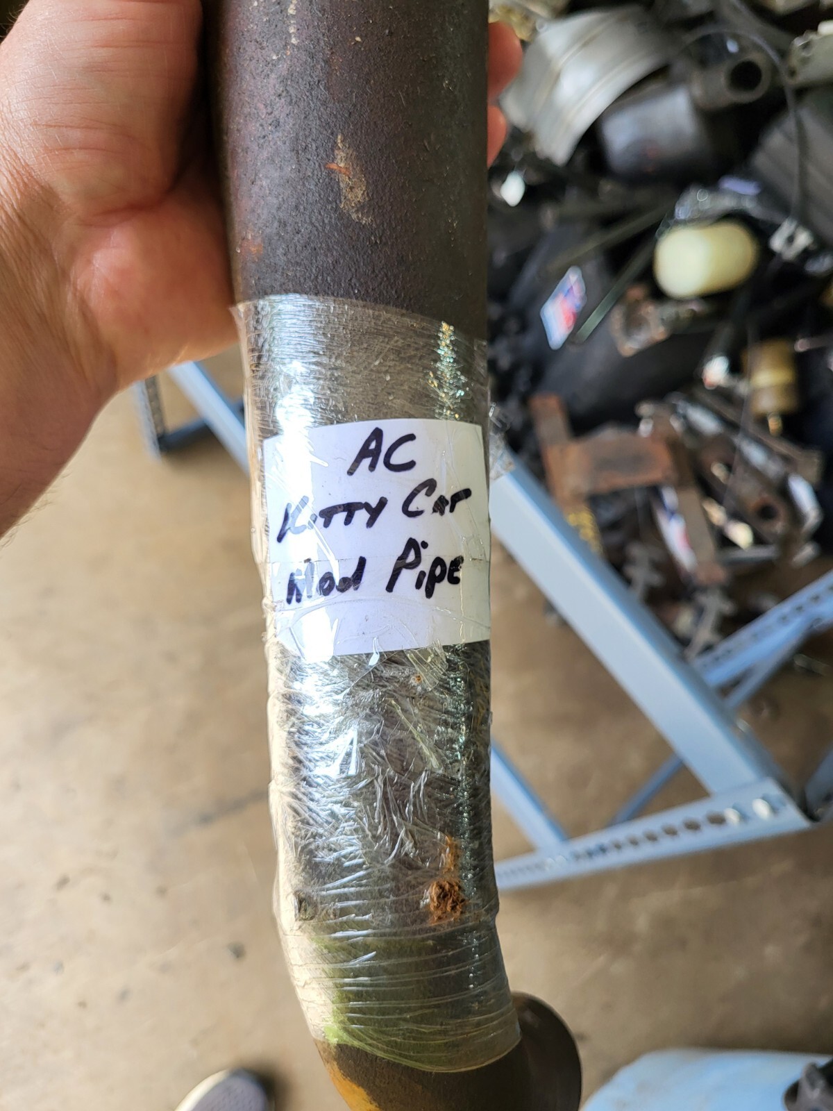 Vintage Arctic Cat Kitty Cat Mod Pipe Exhaust | eBay