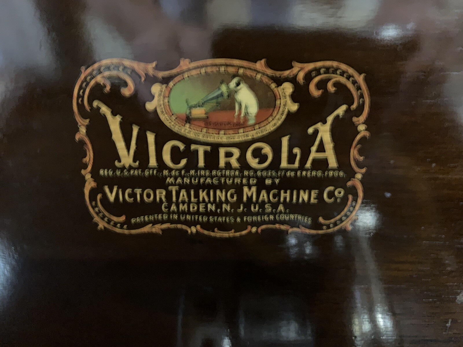 Vintage Victrola Victor Talking Machine, | Grelly USA