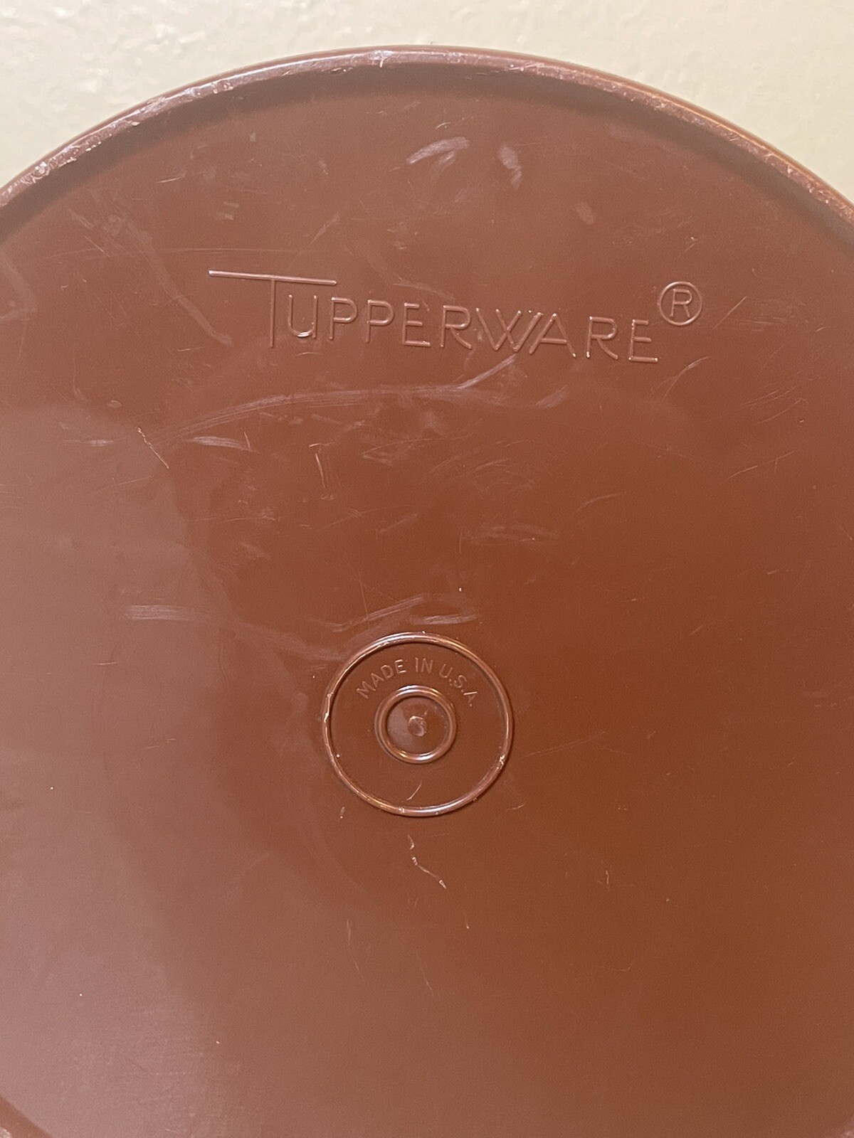 Tupperware Brown Servalier Stacking Canister 1339 with Snap Lid Vintage ...