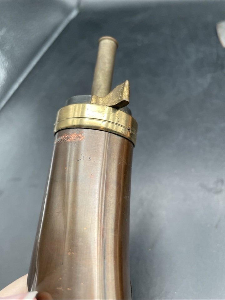 Colts Patent 1851 Navy Plunger Style Powder Flask Copper Made In Italy ...