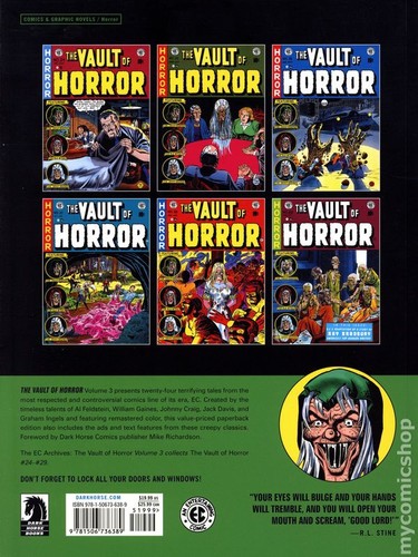 EC Archives Vault of Horror TPB #3-1ST NM 2023 Stock Image | eBay