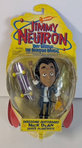 Nickelodeon Jimmy Neutron Boy Genius Shredding Skateboard Nick Dean ...