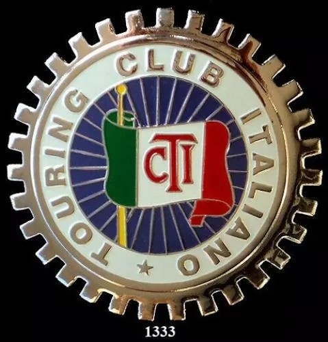 CAR GRILLE EMBLEM BADGES - ITALIAN TOURING CLUB | eBay