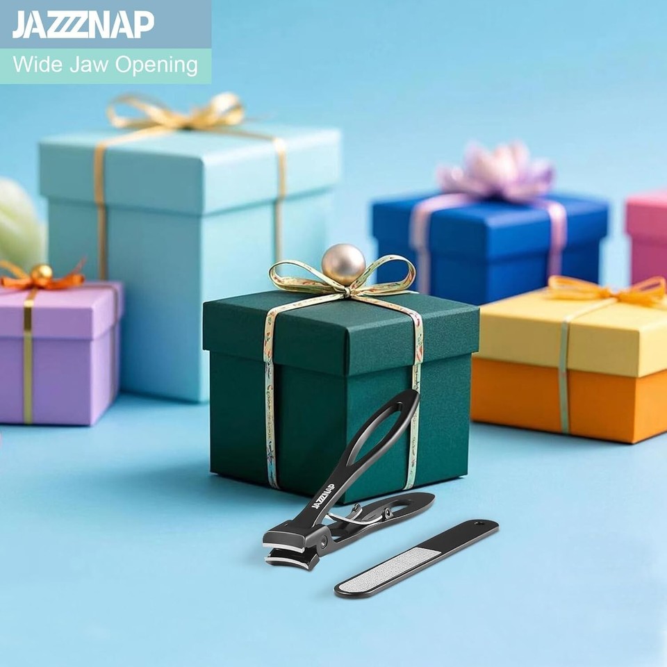 German Nail Clippers for Men Women Thick Nails, Large Wide Jaw Opening ...