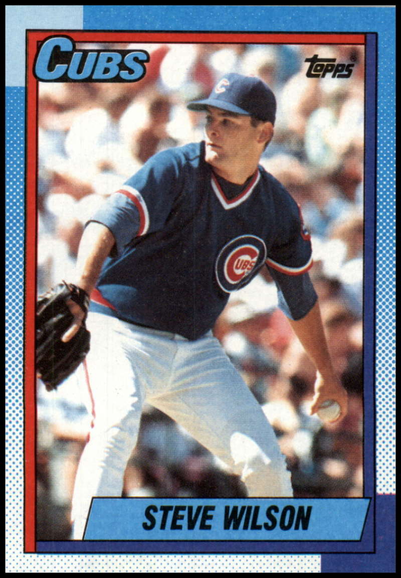 1990 Topps #741 Steve Wilson Cubs | eBay