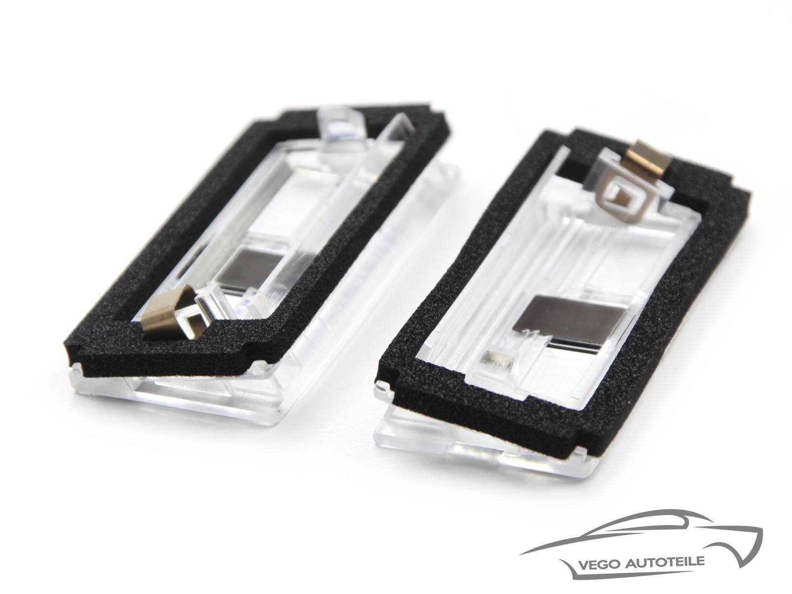 LICHTSCHEIBE ABDECKUNG KENNZEICHENLEUCHTE 3er E46 51138236269 2x ...