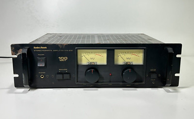 Radio Shack MPA-200 ~ 2-Channel Power Amplifier ~ 100WPC into 8Ω ...