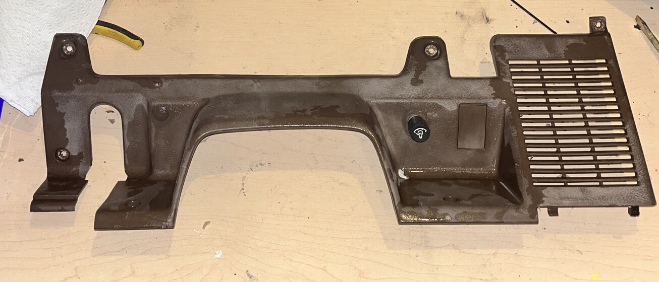 84-89 Toyota Pickup Truck 4Runner Lower Dash Knee Kick Panel Trim Bezel ...