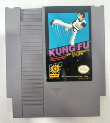 Vintage 1984 Kung Fu Authentic Nintendo Entertainment System NES ...