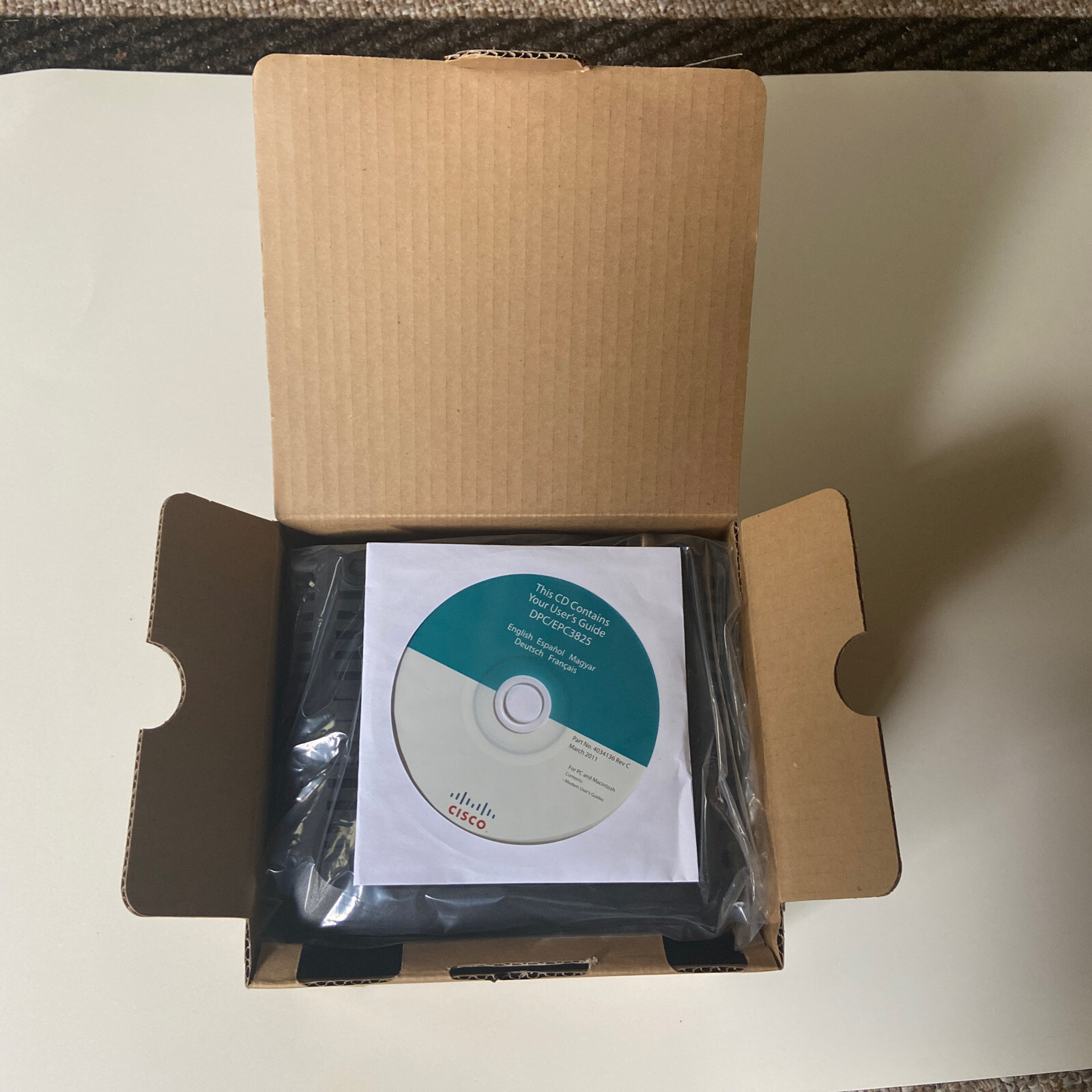 Cisco DPC3825 10 Mbps 4-Port Gigabit Wireless N Router for sale online ...