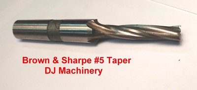 Brown Sharpe #5 Spindle Taper END MILL Tool cutter milling machine ...