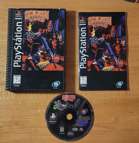 Skeleton Warriors (Sony PlayStation 1 PS1) Longbox Complete In Box CIB ...