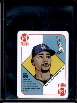 2021 Topps 1951 by Blake Jamieson Mookie Betts #40 Dodgers | eBay